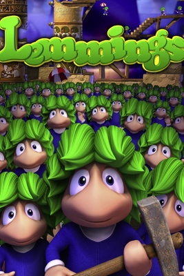 Grid for Lemmings by sibre - SteamGridDB