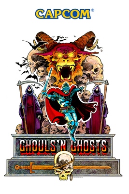 Grid for Ghouls 'N Ghosts by Rodro_SpookyAction - SteamGridDB