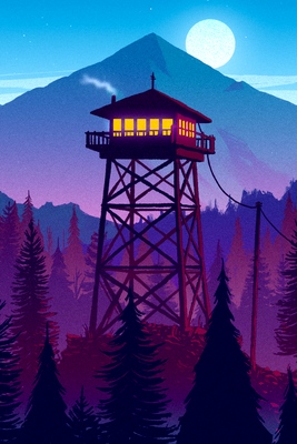Grid for Firewatch by Purgenta - SteamGridDB