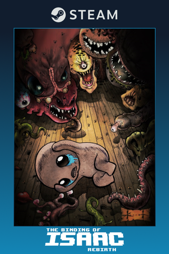 Grid for The Binding of Isaac: Rebirth by Slack - SteamGridDB