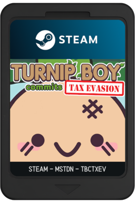 Grid for Turnip Boy Commits Tax Evasion by A Random Mastodon - SteamGridDB