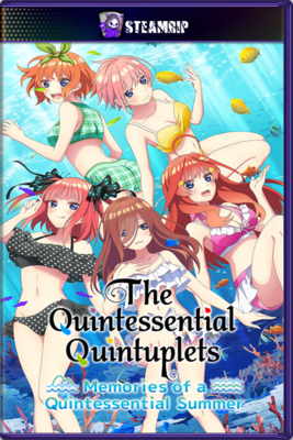 Grid for Go-Tōbun no Hanayome ∬: Summer Memories Are Also Divided Into Five Equal Parts by ...