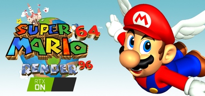 Grid for Super Mario 64 Render96 by TalkyPup - SteamGridDB