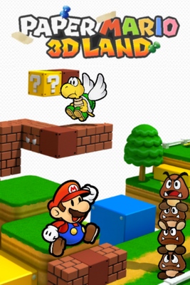 Paper Mario 3D Land - SteamGridDB