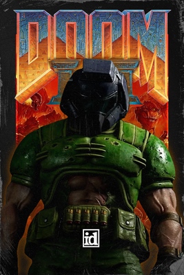 Grid for DOOM + DOOM II by ΞK0 - SteamGridDB