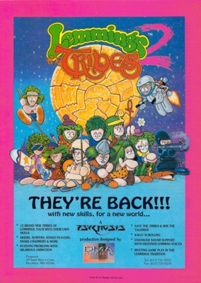 Grid for Lemmings 2: The Tribes by Strom - SteamGridDB