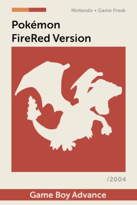 Grid for Pokémon FireRed Version by Beanstalk - SteamGridDB