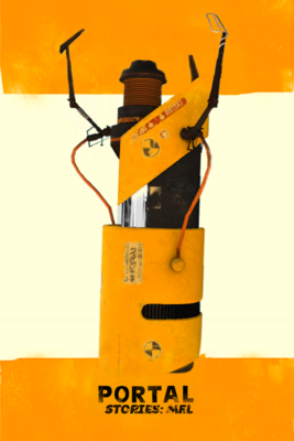 Grid for Portal Stories: Mel by FieryFenX - SteamGridDB