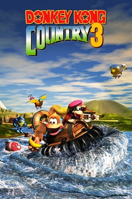 Grid for Donkey Kong Country 3: Dixie Kong's Double Trouble! by Awakened - SteamGridDB