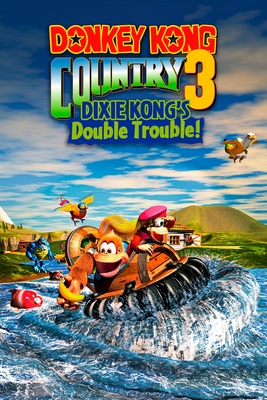 Grid for Donkey Kong Country 3: Dixie Kong's Double Trouble! by BrochachoTheBro - SteamGridDB