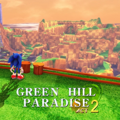 Grid for Green Hill Paradise: Act 2 by JonnyVector - SteamGridDB