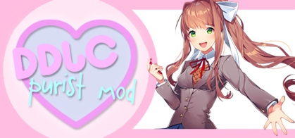 Grid for Doki Doki Literature Club - Purist Mod by Mobias - SteamGridDB