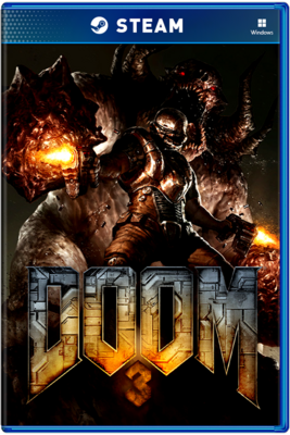 Grid for DOOM 3 by MrDeKat - SteamGridDB