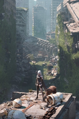Grid for NieR: Automata by Varimarthas - SteamGridDB