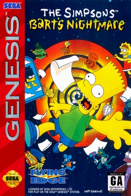 Grid for The Simpsons: Bart's Nightmare by hosoji - SteamGridDB