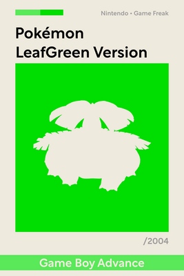 Grid for Pokémon LeafGreen Version by CalliEcho - SteamGridDB
