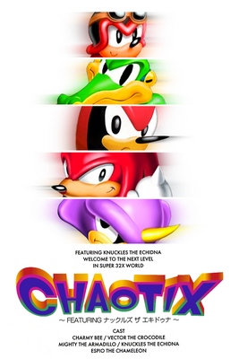 Grid for Knuckles' Chaotix by BrochachoTheBro - SteamGridDB