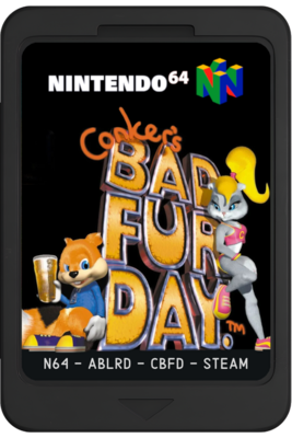 Grid for Conker's Bad Fur Day by abelardthebard - SteamGridDB
