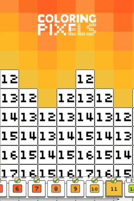 Grid for Coloring Pixels by feversend - SteamGridDB