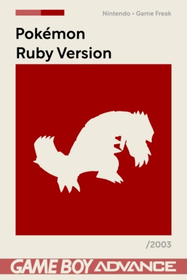 Grid for Pokémon Ruby Version by M3cha - SteamGridDB