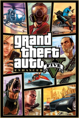 Grid for Grand Theft Auto V Enhanced by Amiezon Prime - SteamGridDB