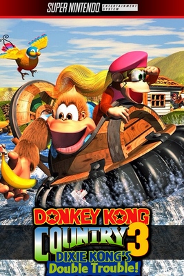 Grid for Donkey Kong Country 3: Dixie Kong's Double Trouble! by Kemerax - SteamGridDB