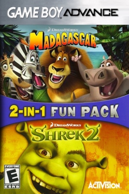 Grid for 2-In-1 Fun Pack: Madagascar / Shrek 2 by Castcoder - SteamGridDB