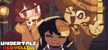 Grid for Undertale Red & Yellow by FernLeaves - SteamGridDB