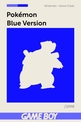 Grid for Pokémon Blue Version by M3cha - SteamGridDB