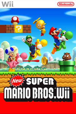Grid for New Super Mario Bros. Wii by bzshizzle - SteamGridDB
