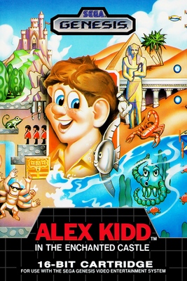 Grid for Alex Kidd in the Enchanted Castle by Castcoder - SteamGridDB