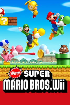 Grid for New Super Mario Bros. Wii by Maxine - SteamGridDB