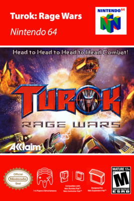 Grid for Turok: Rage Wars by Vaudeville Villain - SteamGridDB