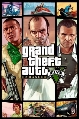Grid for Grand Theft Auto V Enhanced by Bes - SteamGridDB