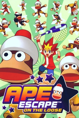 Grid for Ape Escape: On the Loose by ALGAE - SteamGridDB