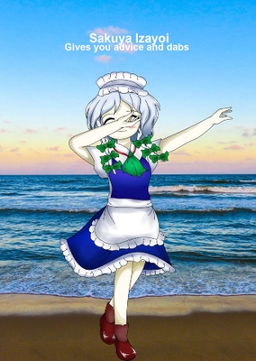 Sakuya Izayoi Gives You Advice And Dabs - SteamGridDB