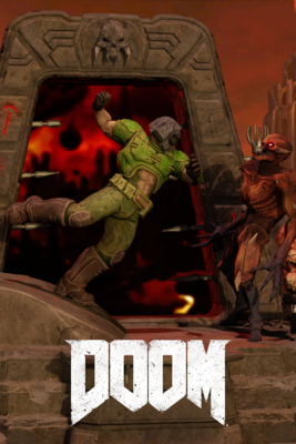 Grid for DOOM by The Cube - SteamGridDB