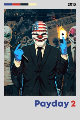 Grid for Payday 2 by Akesel17 - SteamGridDB