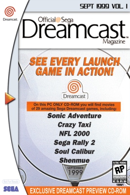 Grid for Official Dreamcast Magazine #1 by Castcoder - SteamGridDB