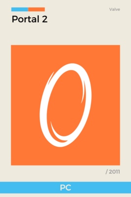 Grid for Portal 2 by nastchild4 - SteamGridDB