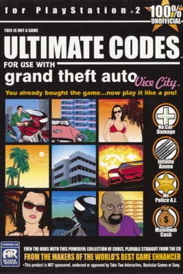 Grid for Action Replay Ultimate Codes for Use with Grand Theft Auto: Vice City (Program) by ...