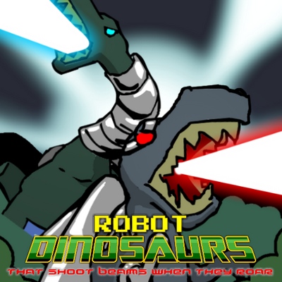 Robot Dinosaurs That Shoot Beams When They Roar
