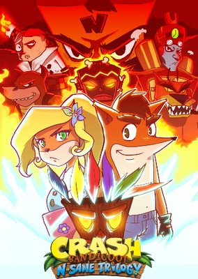 Grid for Crash Bandicoot: N. Sane Trilogy by SaugatStuff - SteamGridDB