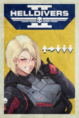 Grid for Helldivers II by Elke1131 - SteamGridDB