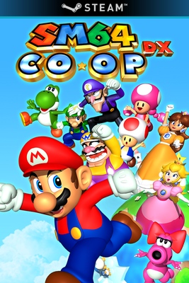 Grid for Super Mario 64 Coop Deluxe by Gusto - SteamGridDB