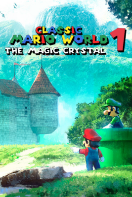 Grid for Classic Mario World: The Magical Crystals by Shiios42 - SteamGridDB