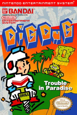 Grid for Dig Dug II: Trouble in Paradise by Castcoder - SteamGridDB