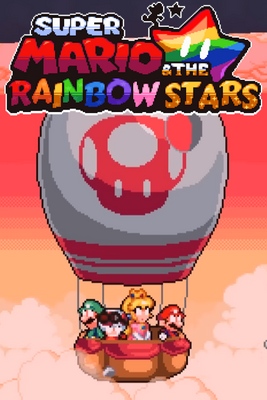 Grid for Super Mario and the Rainbow Stars by spin4 - SteamGridDB