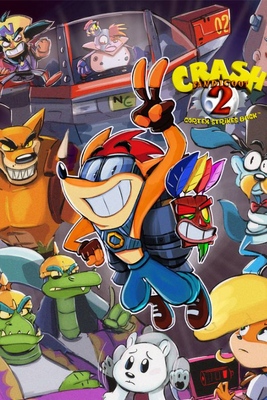 Grid for Crash Bandicoot 2: Cortex Strikes Back by AnimeFan69 - SteamGridDB