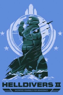 Grid for Helldivers II by Shnitzelator - SteamGridDB